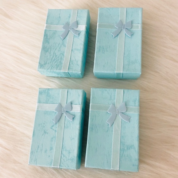 Kate Stylist | Jewelry | New Tiffany Blue Ribbon Bow Jewelry Gift Box ...